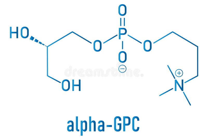 Alpha-GPC or L-Alpha Glycerylphosphorylcholine, Choline Alfoscerate ...