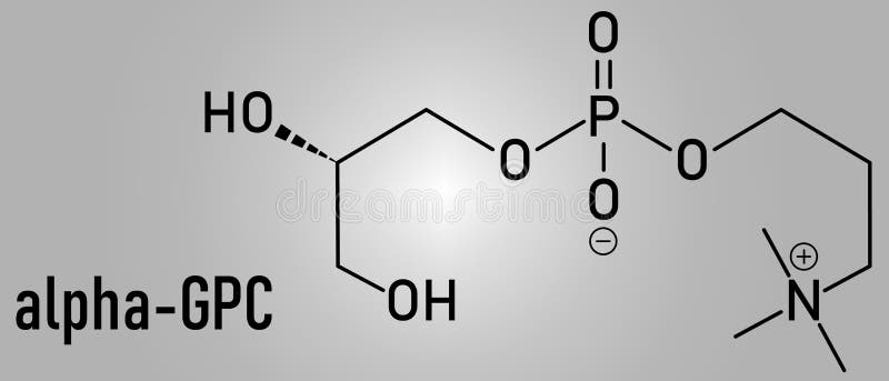 Alpha-GPC or L-Alpha Glycerylphosphorylcholine, Choline Alfoscerate ...