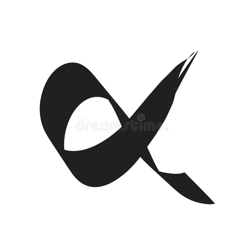 Letter a Alpha Diamond Logo Vector Icon Illustration Stock Illustration ...