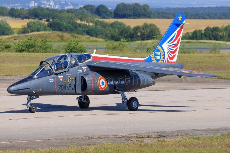 Alpha Jet Patrouille De France Foto de archivo editorial - Imagen de ...