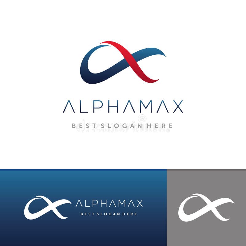 Alpha Logo Design Inspiration Vector Stock Vector - Illustration of ...