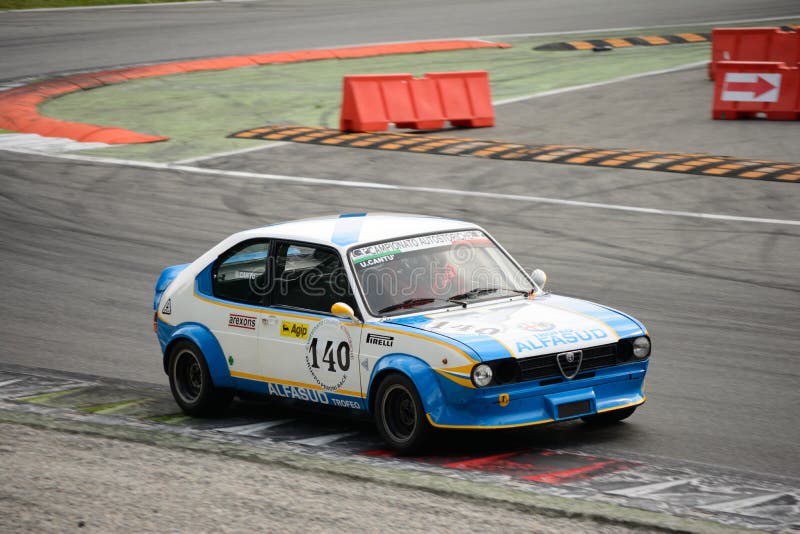 Alpha Romeo Alfasud Ti in Monza Redaktionelles Stockfotografie - Bild ...