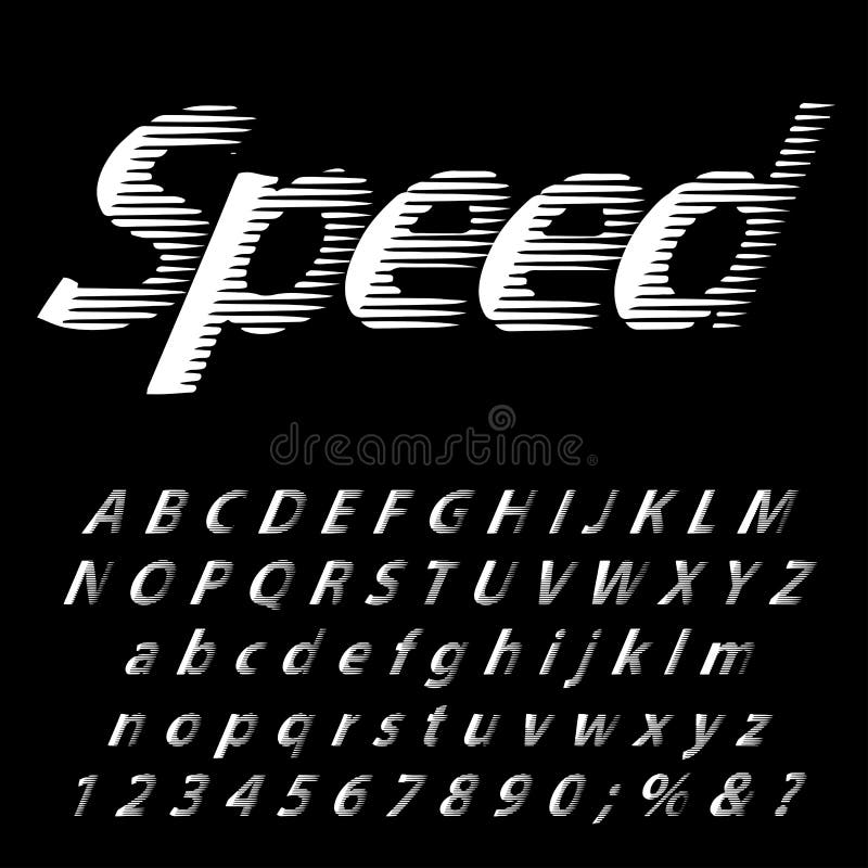 Alpha speed stock vector. Illustration of indistinctly - 230743493