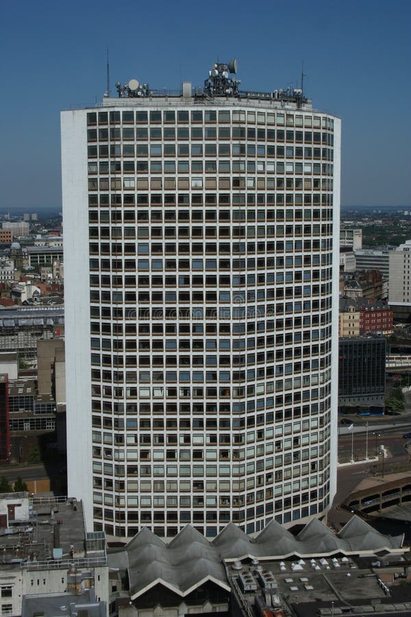 Alpha Tower, Birmingham stock photo. Image of building - 16957908