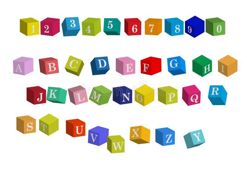 Child Alphabet Blocks Stacked Stock Illustration - Illustration of ... Child Alphabet Blocks Stacked Stock Illustration - Illustration of ...