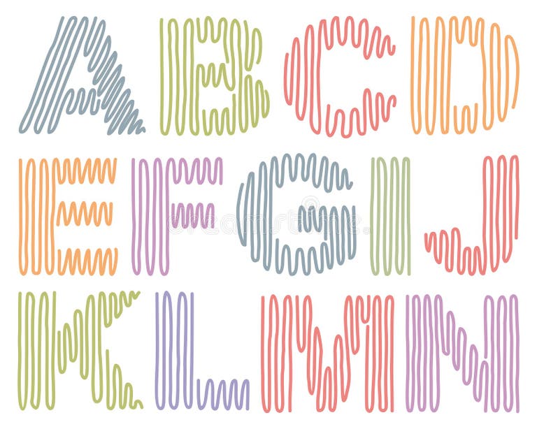 Scratch Alphabet Stock Illustrations – 8,737 Scratch Alphabet Stock ...