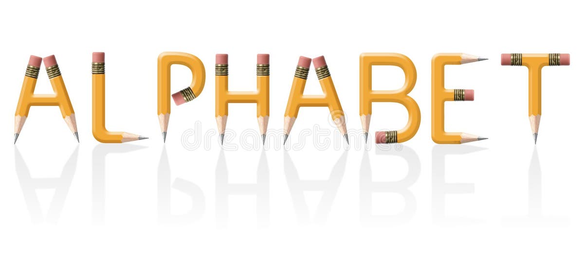 Text Idea Pencil Alphabet Stock Illustrations – 546 Text Idea Pencil ...