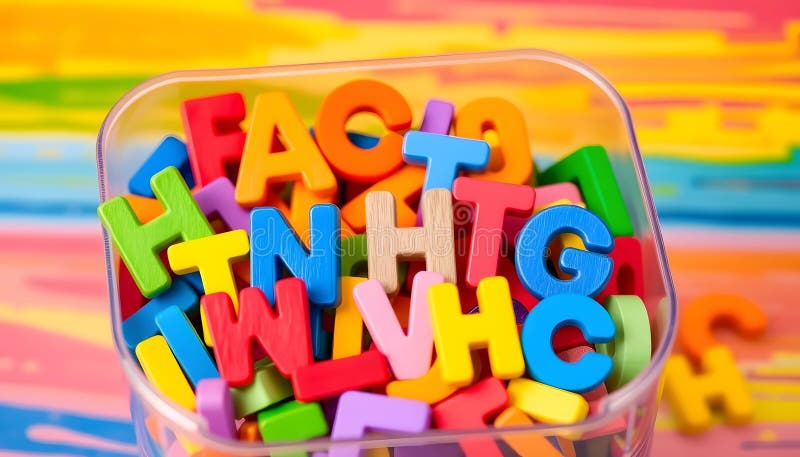 Alphabet Adventure: a Colorful Collection Stock Illustration ...