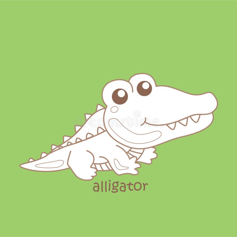 Alligator Writing Stock Illustrations – 151 Alligator Writing Stock ...