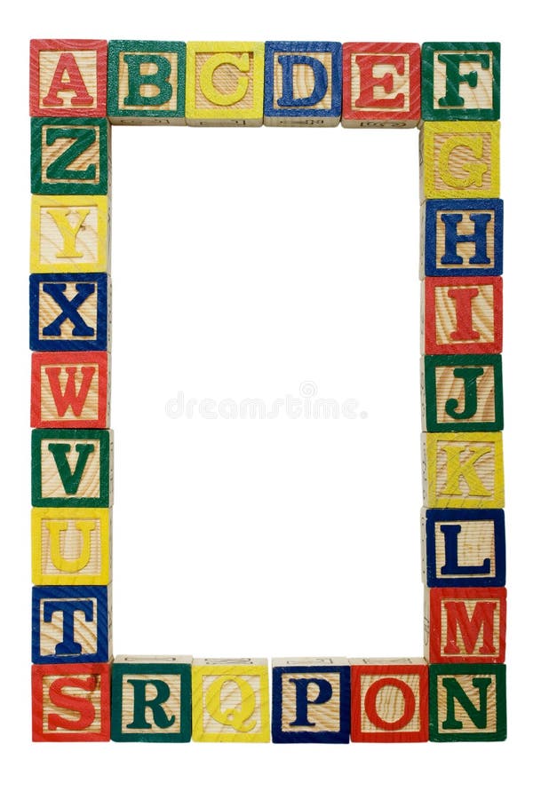Alphabet Border stock vector. Illustration of page, class - 69483