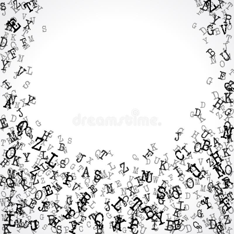 Scattered Alphabet Stock Illustrations – 3,613 Scattered Alphabet Stock ...