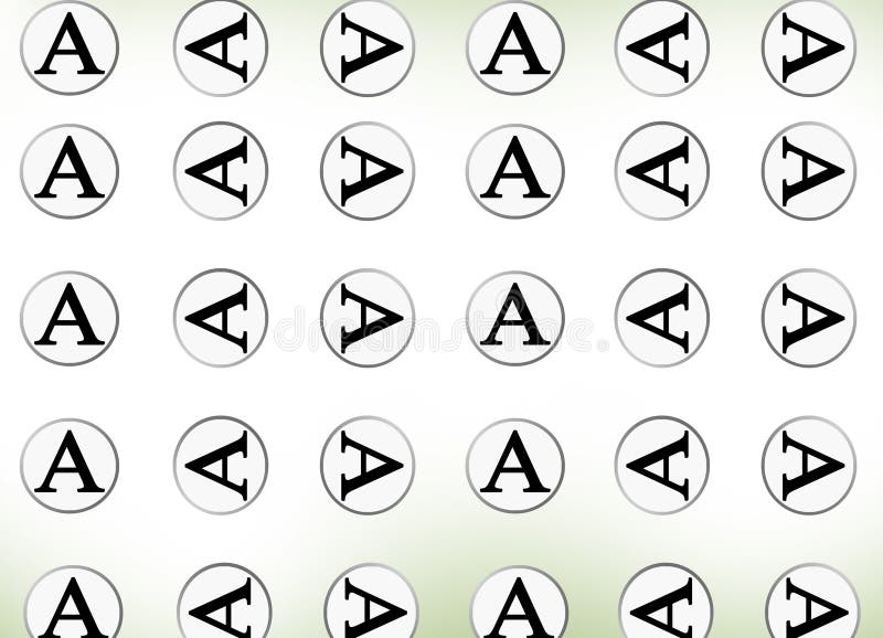 Alphabet Black Skin Texture , Capital a Stock Illustration ...