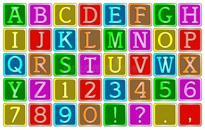 Blocks Building Children Font Alphabet Stock Illustrations – 146 Blocks ...