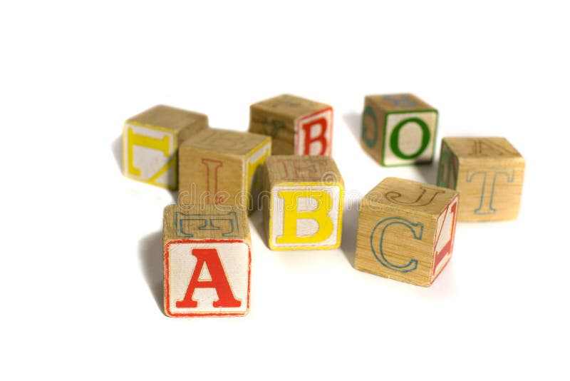 Alphabet blocks stock image. Image of word, spell, wood - 2688089