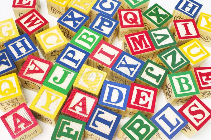 Alphabet Blocks stock photo. Image of white, block, babies - 2236668