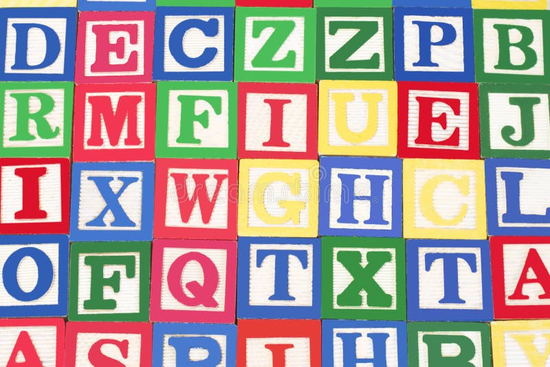 Alphabet Blocks stock image. Image of letters, shape, blocks - 3266915