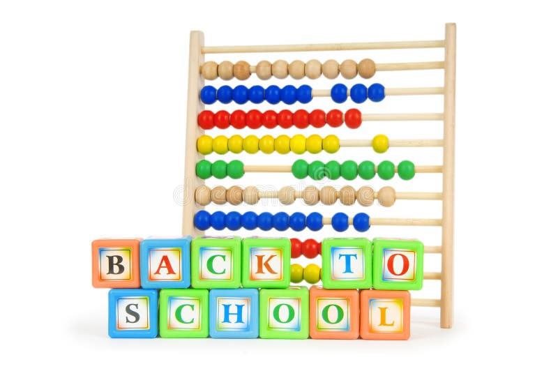 Alphabet blocks and abacus stock image. Image of fonts - 17779653