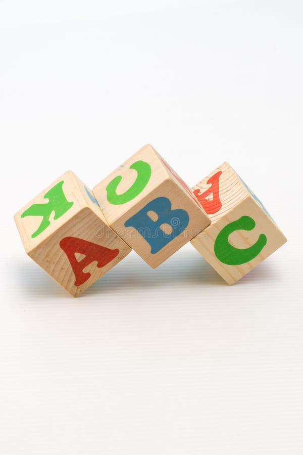 Alphabet Blocks ABC stock image. Image of symbol, objects - 53989667