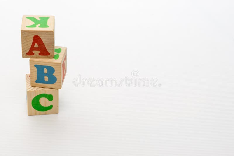 Alphabet Blocks ABC stock photo. Image of blocks, objects - 53989950