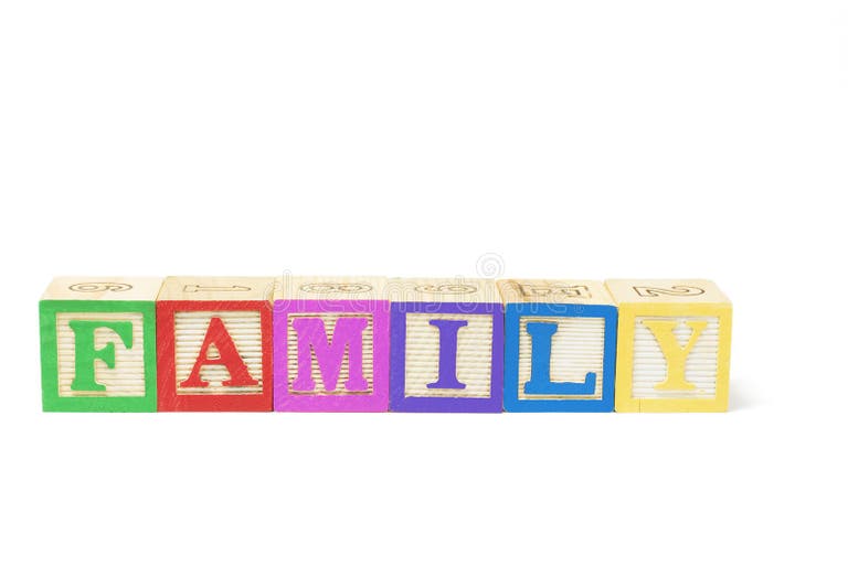 Alphabet Blocks - Family stock photo. Image of blocks - 6370944