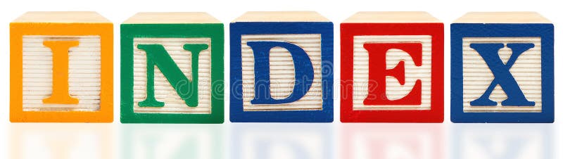 Alphabet Blocks Index stock image. Image of letters, student - 15278771