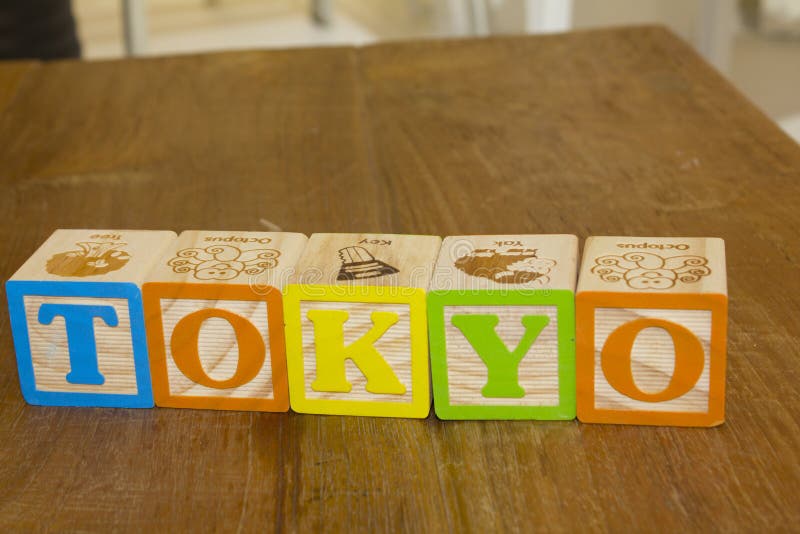 Alphabet blocks stock photo. Image of block, tokyo, english - 48892598