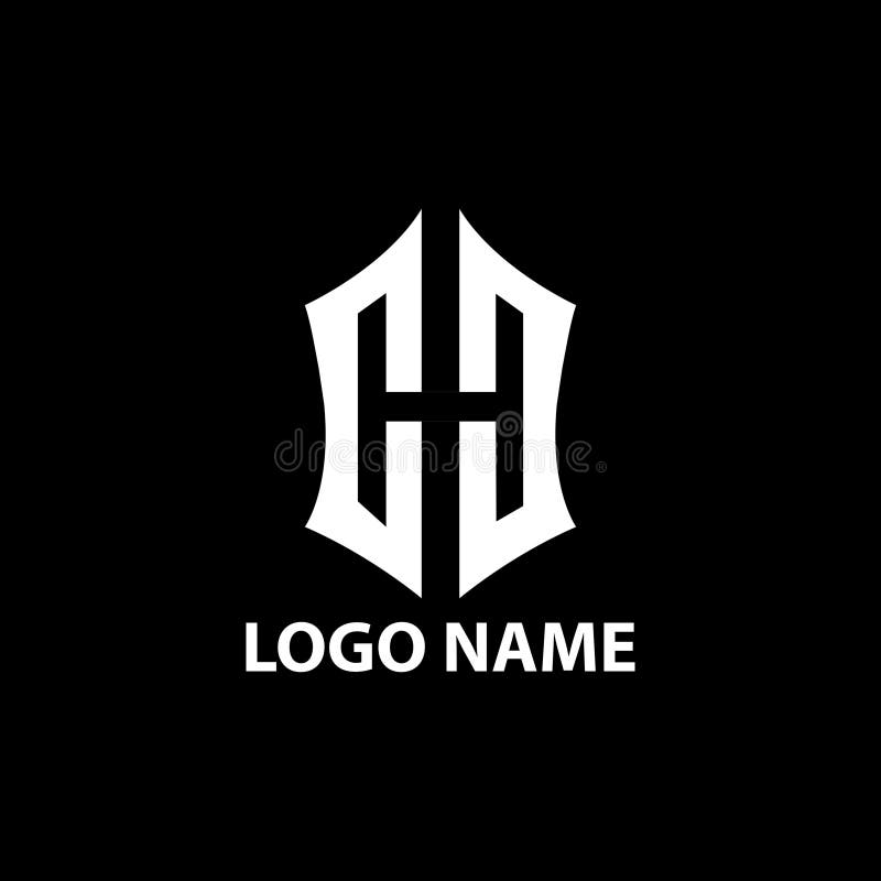 Initial CHC Modern Logo Design Vector Stock Illustration - Illustration ...