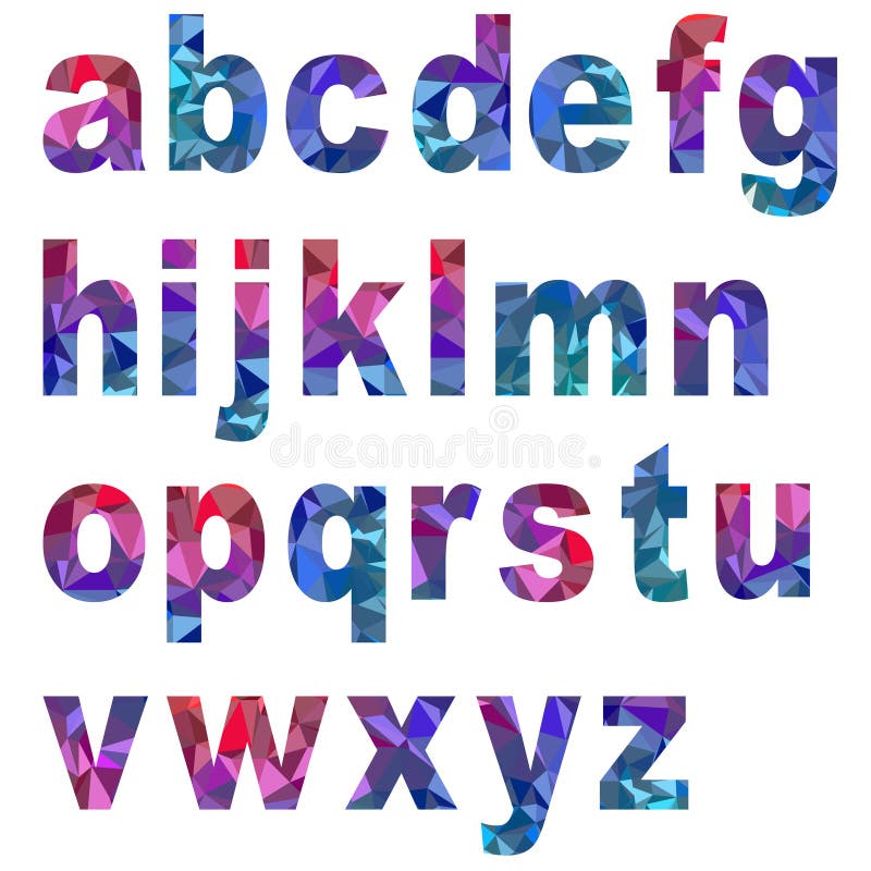 Alphabet, Colorful Bold Letters Stock Vector - Illustration of ... Alphabet, Colorful Bold Letters Stock Vector - Illustration of ...