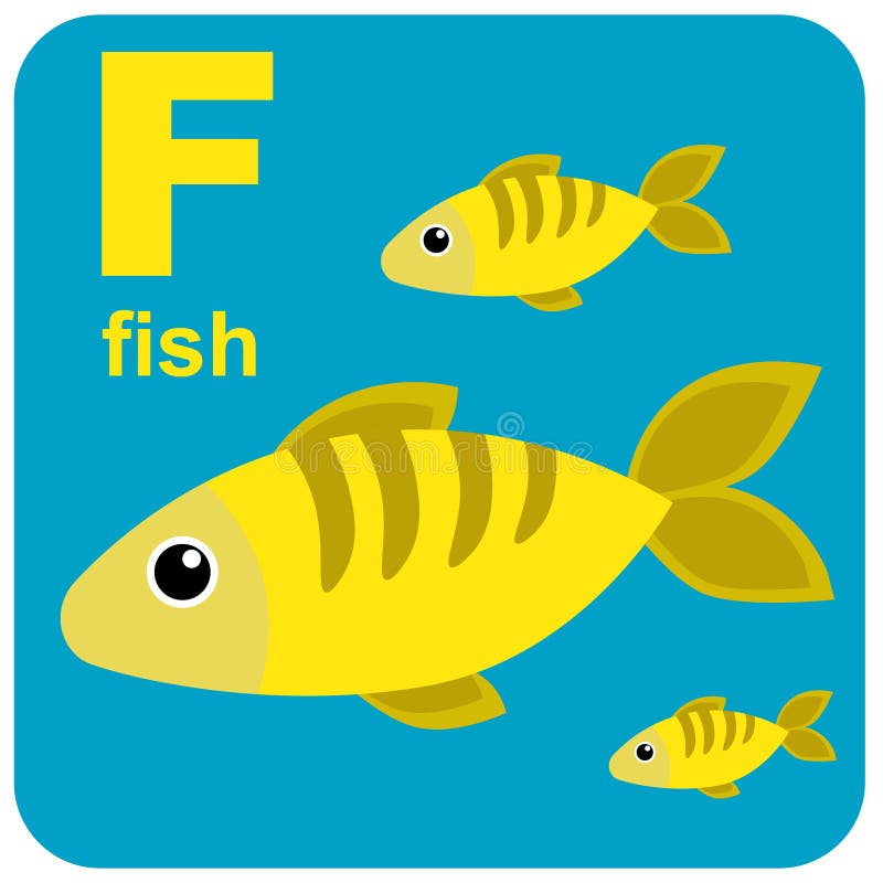 Letter F Fish Stock Illustrations – 252 Letter F Fish Stock ...