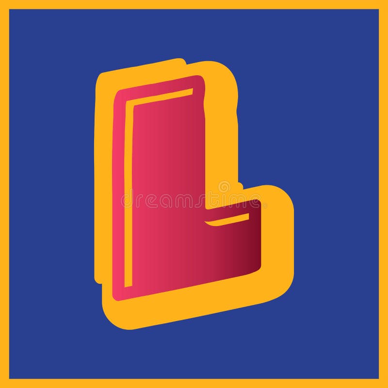 Alphabet Design Handcrafted Vector Collection Stock Vector ...