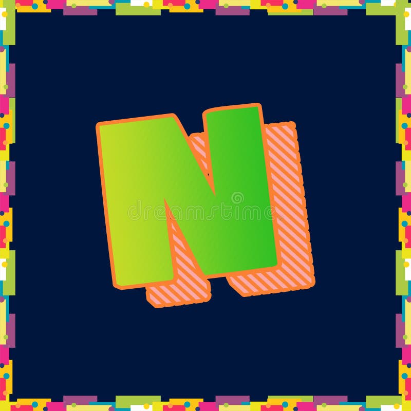 Alphabet Design Handcrafted Vector Collection Stock Vector ...