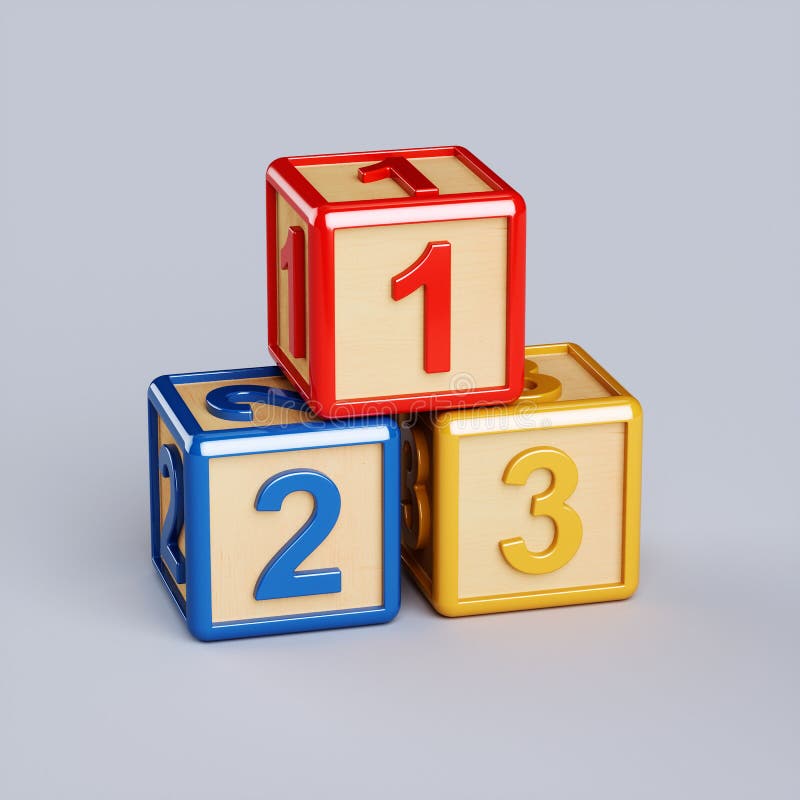 Abc 123 Blocks Clipart