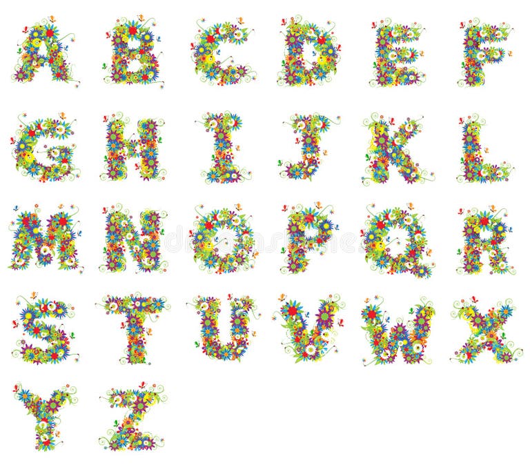 Alphabet Bush Stock Illustrations – 1,248 Alphabet Bush Stock ...