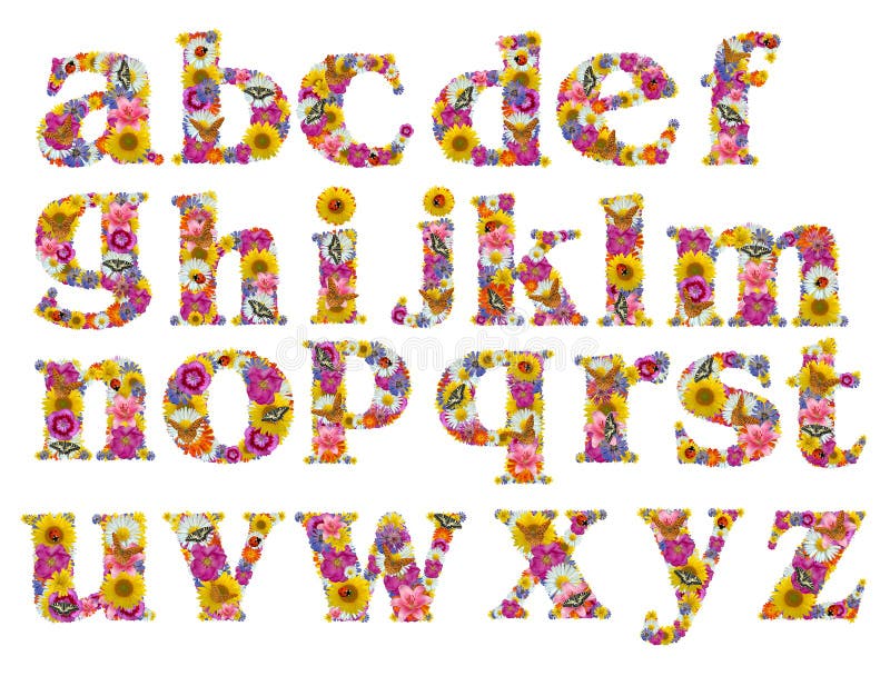 140+ Alphabet flower Free Stock Photos - StockFreeImages