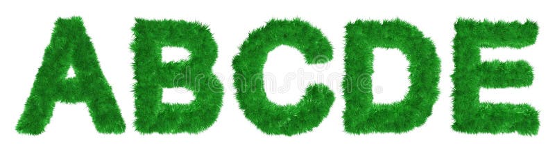Digit from a grass stock illustration. Illustration of circle - 14625689