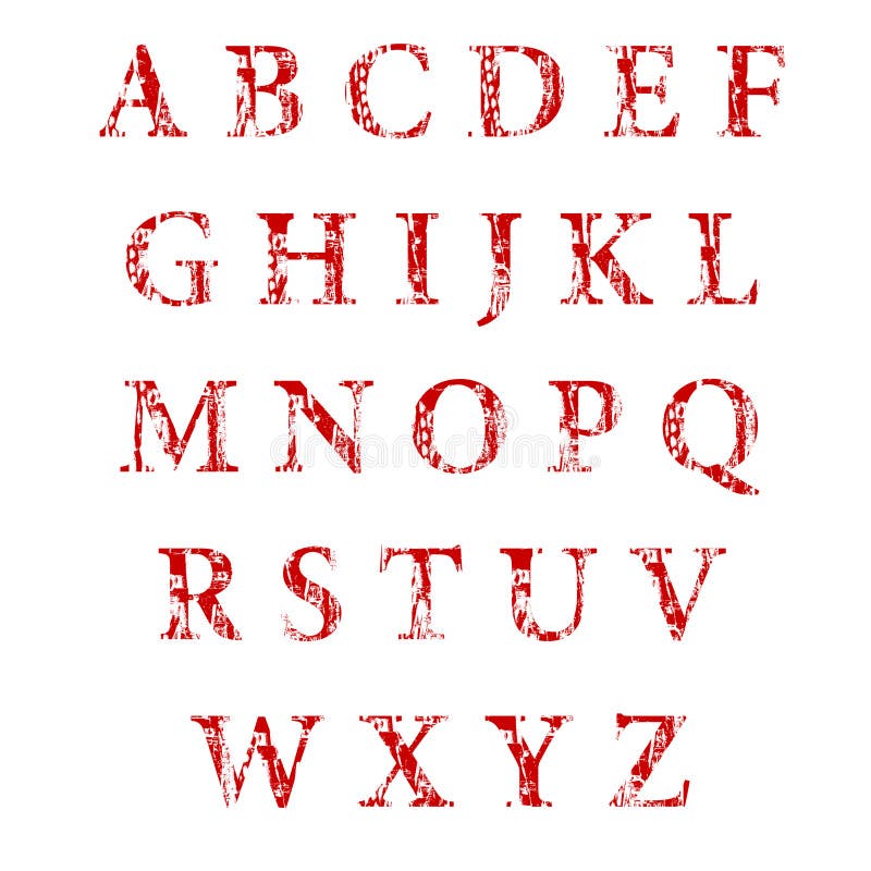 The alphabet header stock illustration. Illustration of text - 8096666