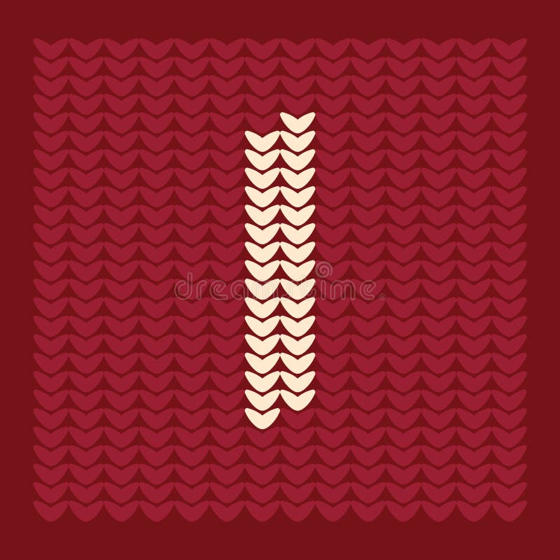 Alphabet I. Vector Illustration Decorative Design Stock Vector ...