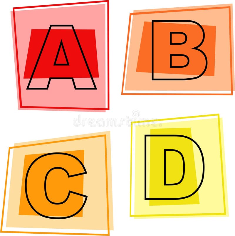 Alphabet icons stock vector. Illustration of type, elements - 870145