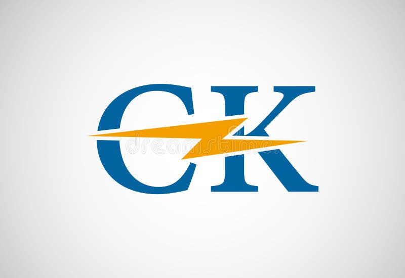 CK Letter Logo Design, Vector Illustration Stock Illustration ...
