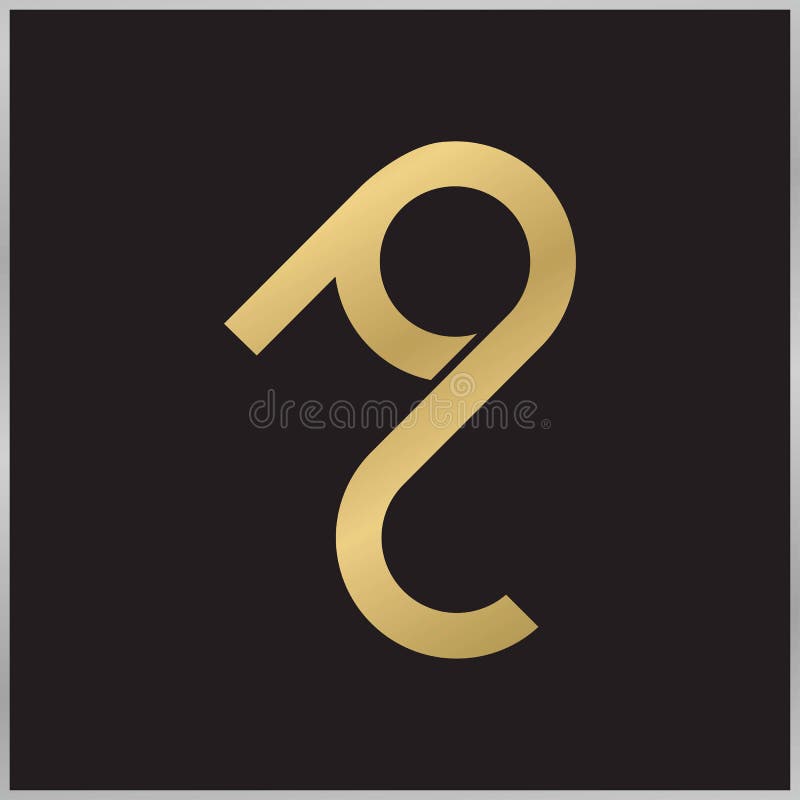 Alphabet Initialen Logo Pz Zp Z Und P Vektor Abbildung - Illustration ...