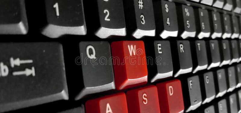 Alphabet of keyboard stock image. Image of alphabets - 210749257