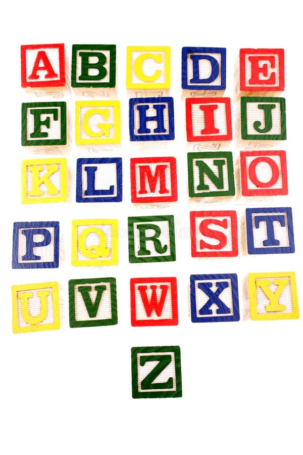 Wooden alphabet blocks stock photo. Image of baby, childhood - 19627032