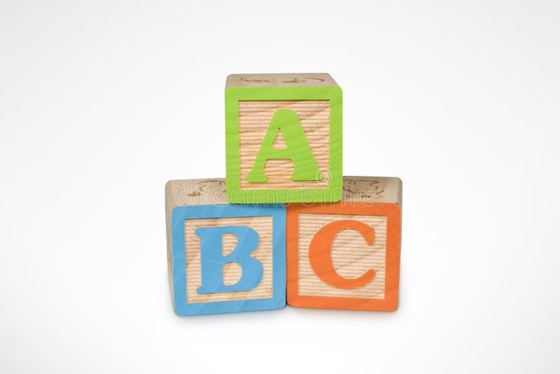 Alphabet Learning Blocks stock photo. Image of kids, latin - 86465210