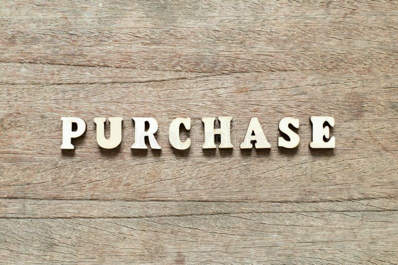The word purchase stock image. Image of business, advisor - 110947137