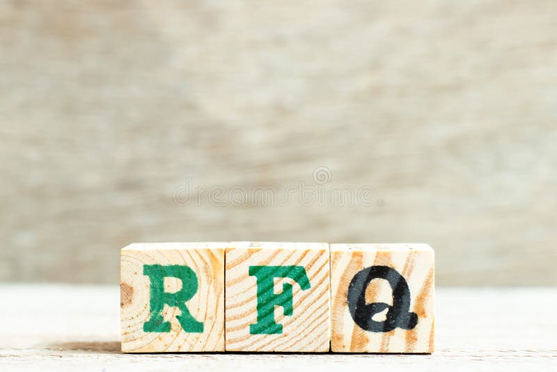 RFQ - Request for Quotation Acronym on Notepad, Business Concept ...