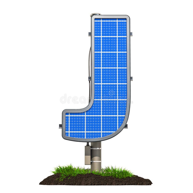 Alphabet Letter Solar Panel Stock Illustrations – 67 Alphabet Letter ...