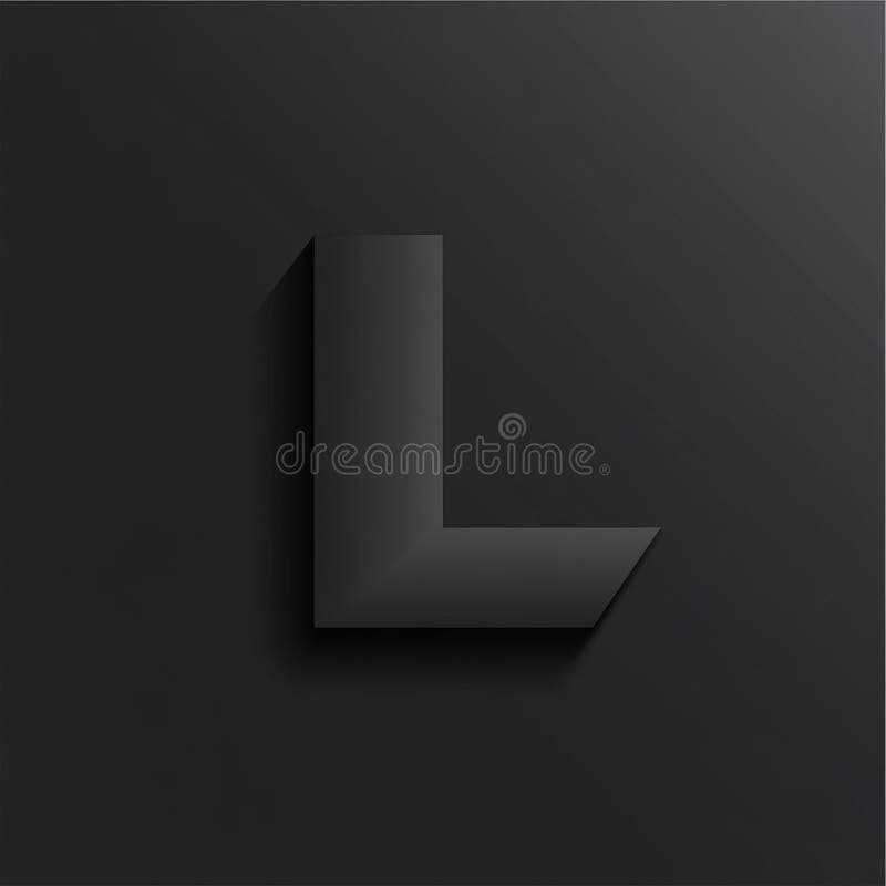 Alphabet Letter L, Vector Eps10 Illustration. Eps 1 Stock Illustration ...