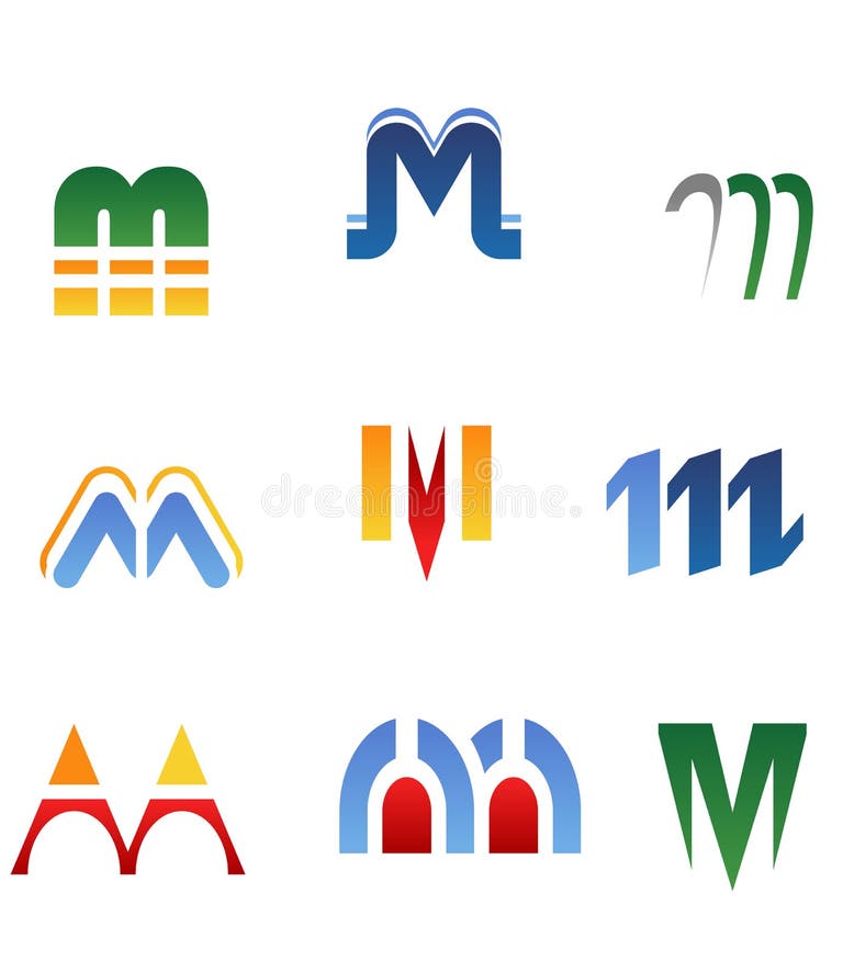 Symbols Letter M Stock Illustrations – 563 Symbols Letter M Stock ...