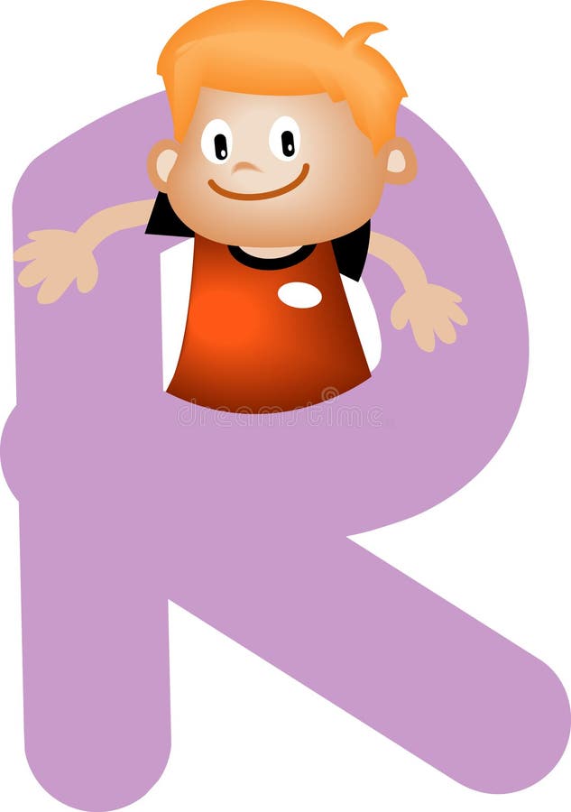 Letter R Boy Stock Illustrations – 80 Letter R Boy Stock Illustrations ...