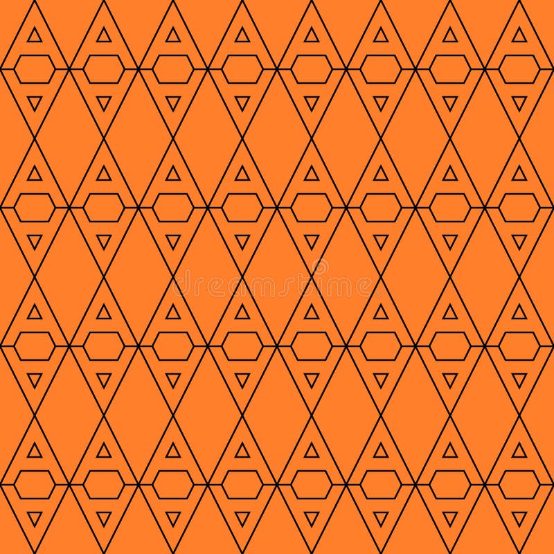Orange a Alphabet Letter Repeating Pattern Background Stock ...